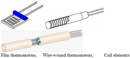 5.2.2 Resistance thermometers PTC - DSPE