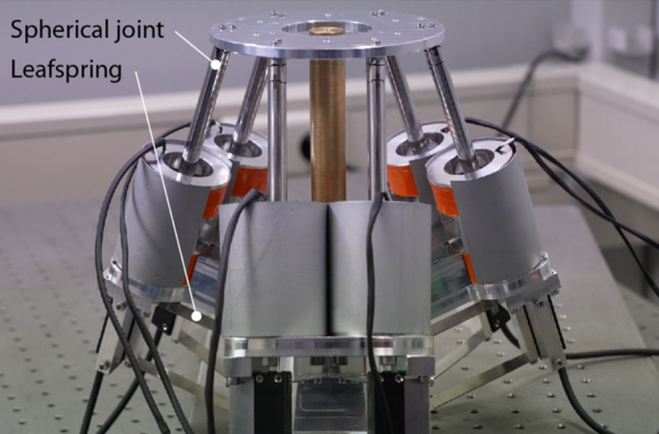 T-Flex-LC: A flexure-based hexapod with a simplified kinematic ...